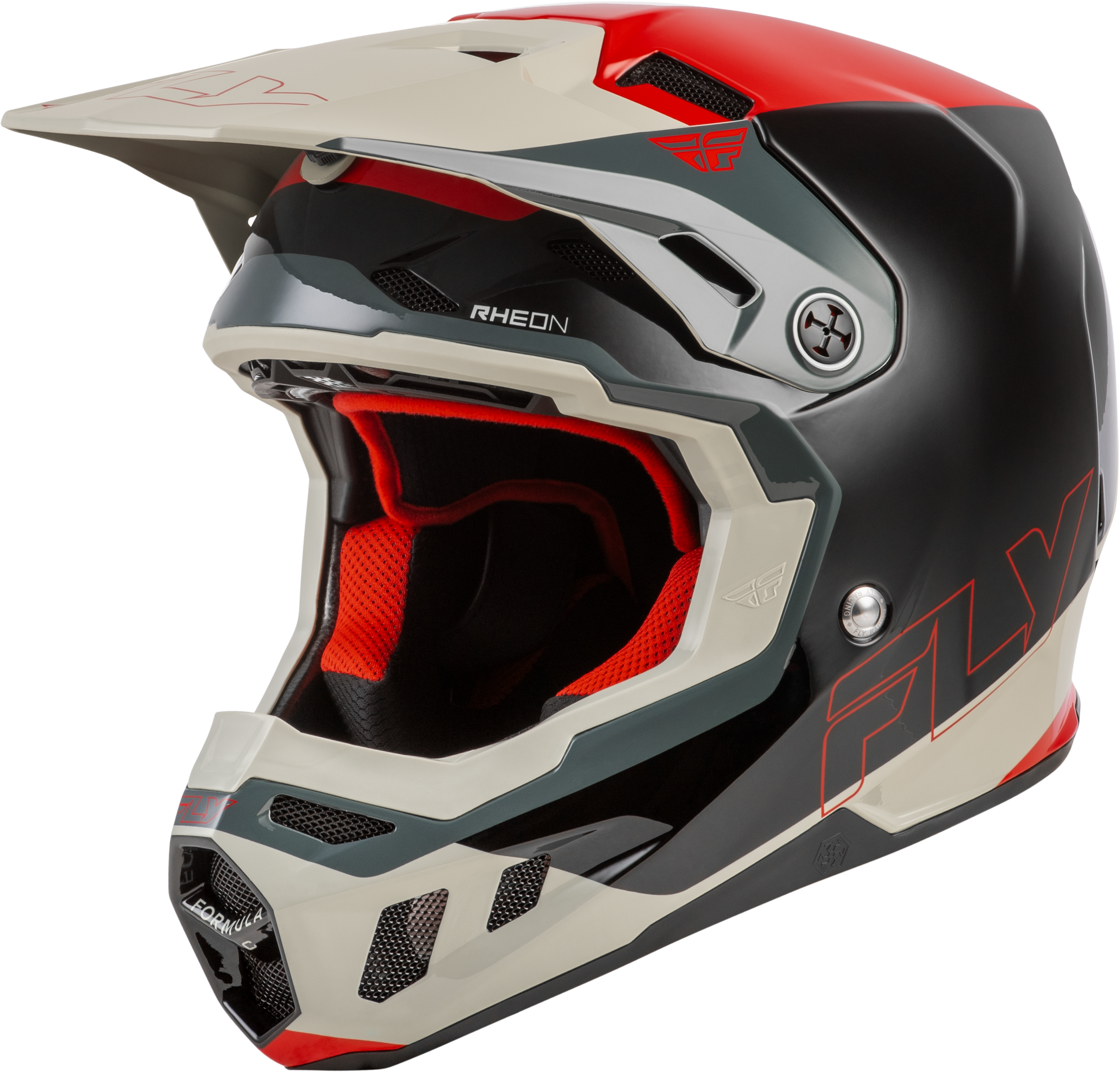 Formula Cc Glide Helmet Black/Red/Grey 2x – SnyderPowersports.com