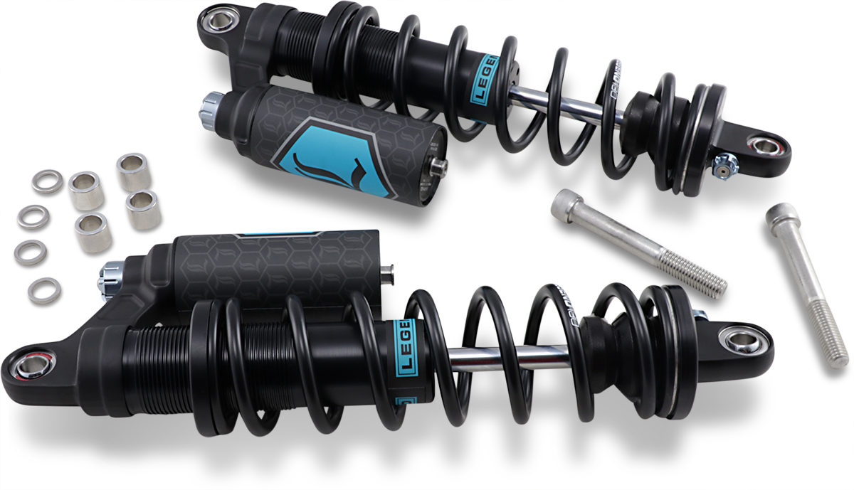Legend Suspension Revo ARC Piggyback Shocks for Harley-Davidson Dyna 1 ...