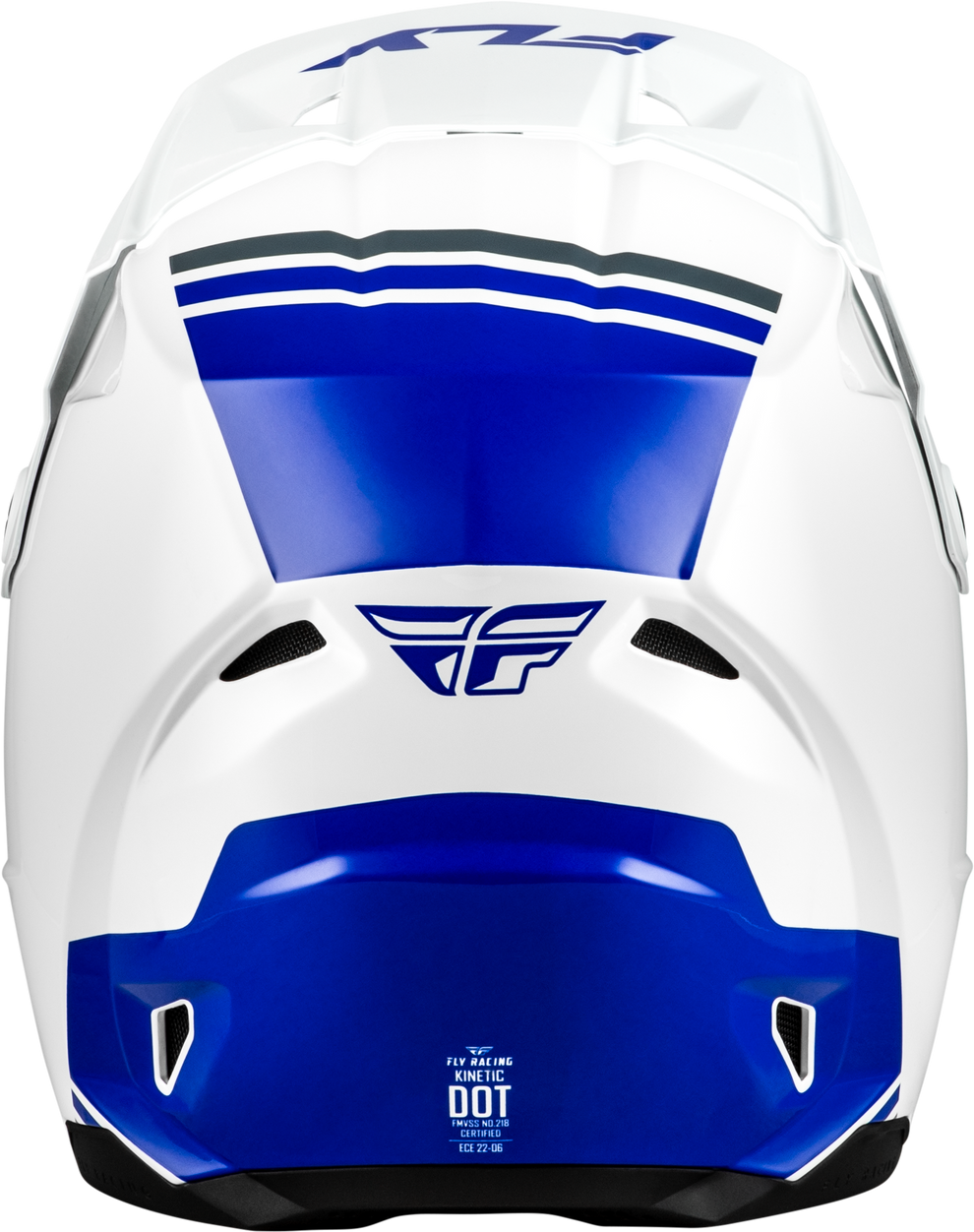 Kinetic Verdict Helmet White/Blue/Grey Md – SnyderPowersports.com