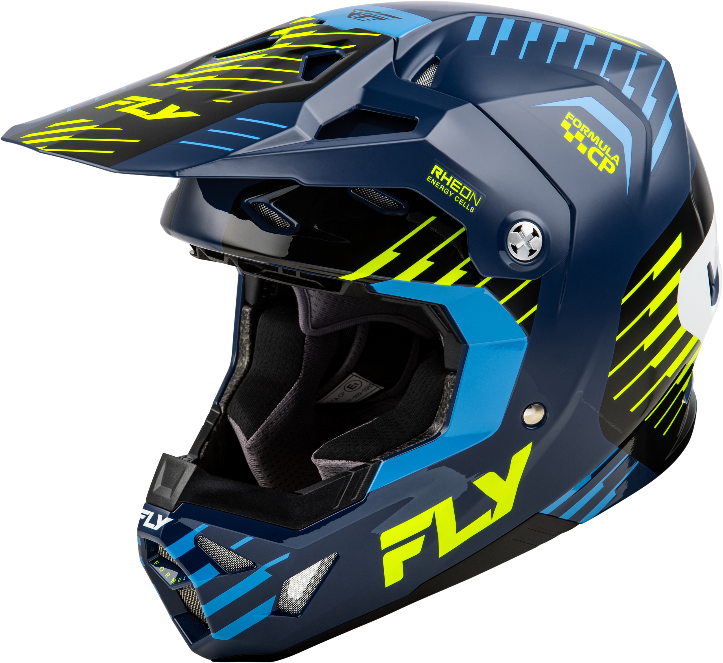 Formula Cp Slice Helmet Navy/Hi Vis/White Sm – SnyderPowersports.com