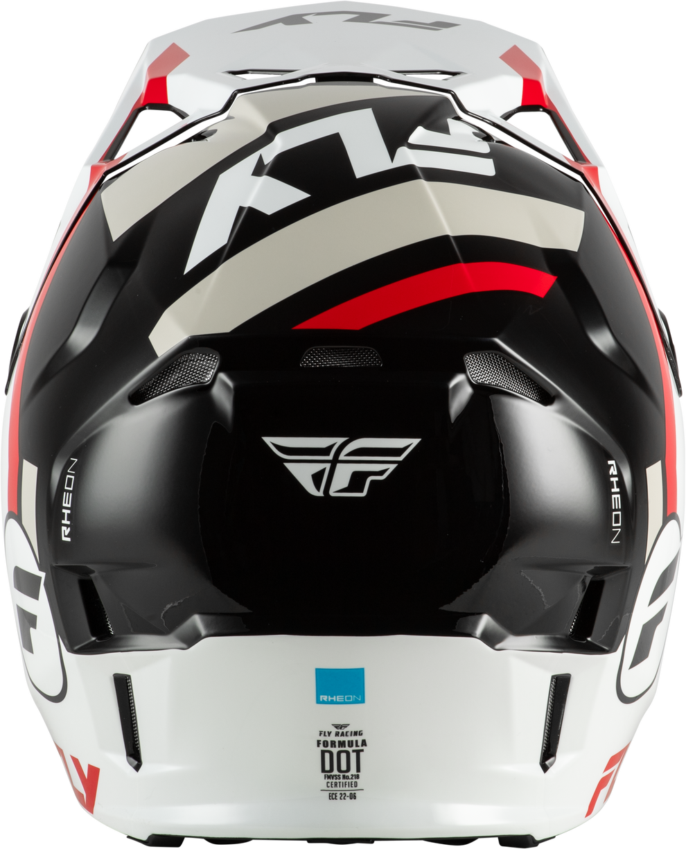 Youth Formula Cp Seal Helmet White/Black/Red Yl – SnyderPowersports.com