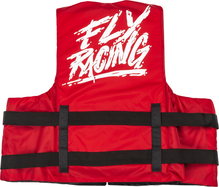 Nylon Flotation Vest Red/White 2x – SnyderPowersports.com